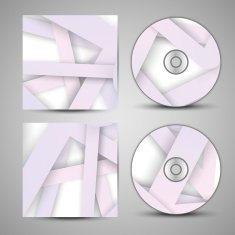Vector cd cover set for your design N171 free image download