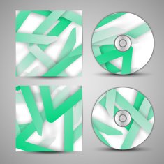 Vector cd cover set for your design N176 free image download