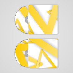 Vector cd cover set for your design N179 free image download
