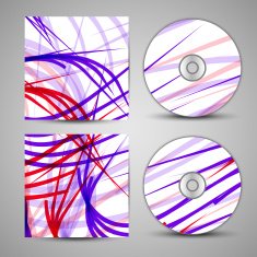 Vector cd cover set for your design N188 free image download