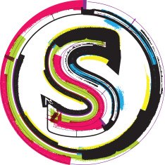 Colorful Grunge Font LETTER S free image download