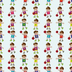 Seamless basketball pattern N2 free image download