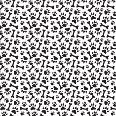 Traces of Dog and Bones Seamless N2 free image download