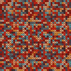 Vector colored crosses color free image download