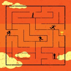 Navigating Maze to Success free image download