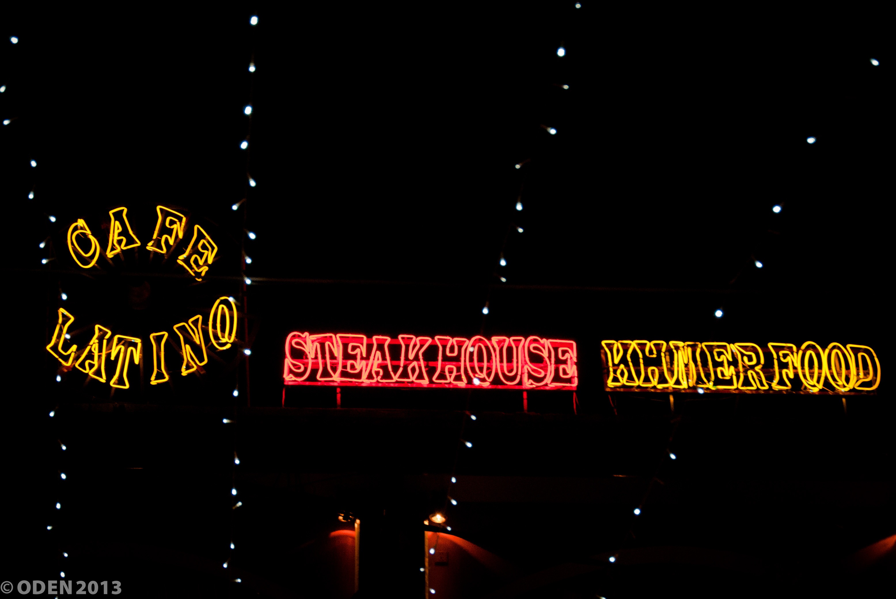 Pub street at night free image download