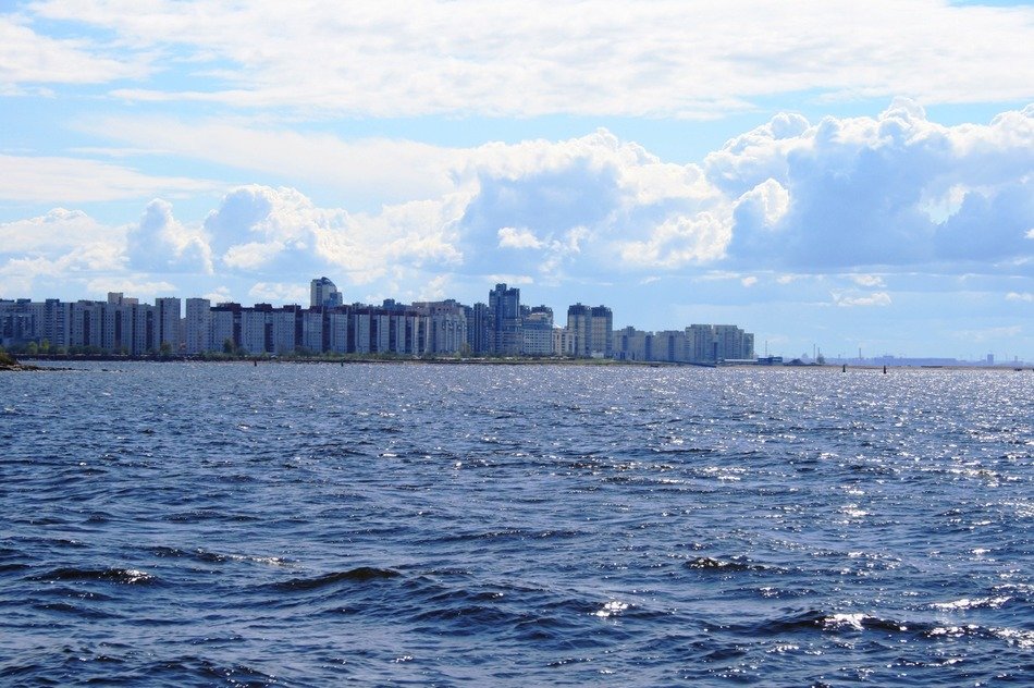 Glare in the ocean free image download