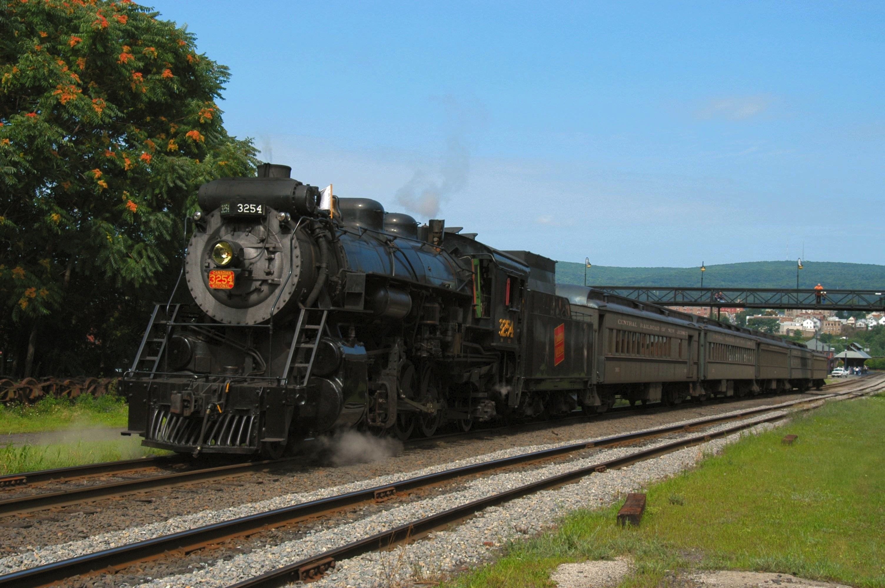 Black train in pennsylvania free image download