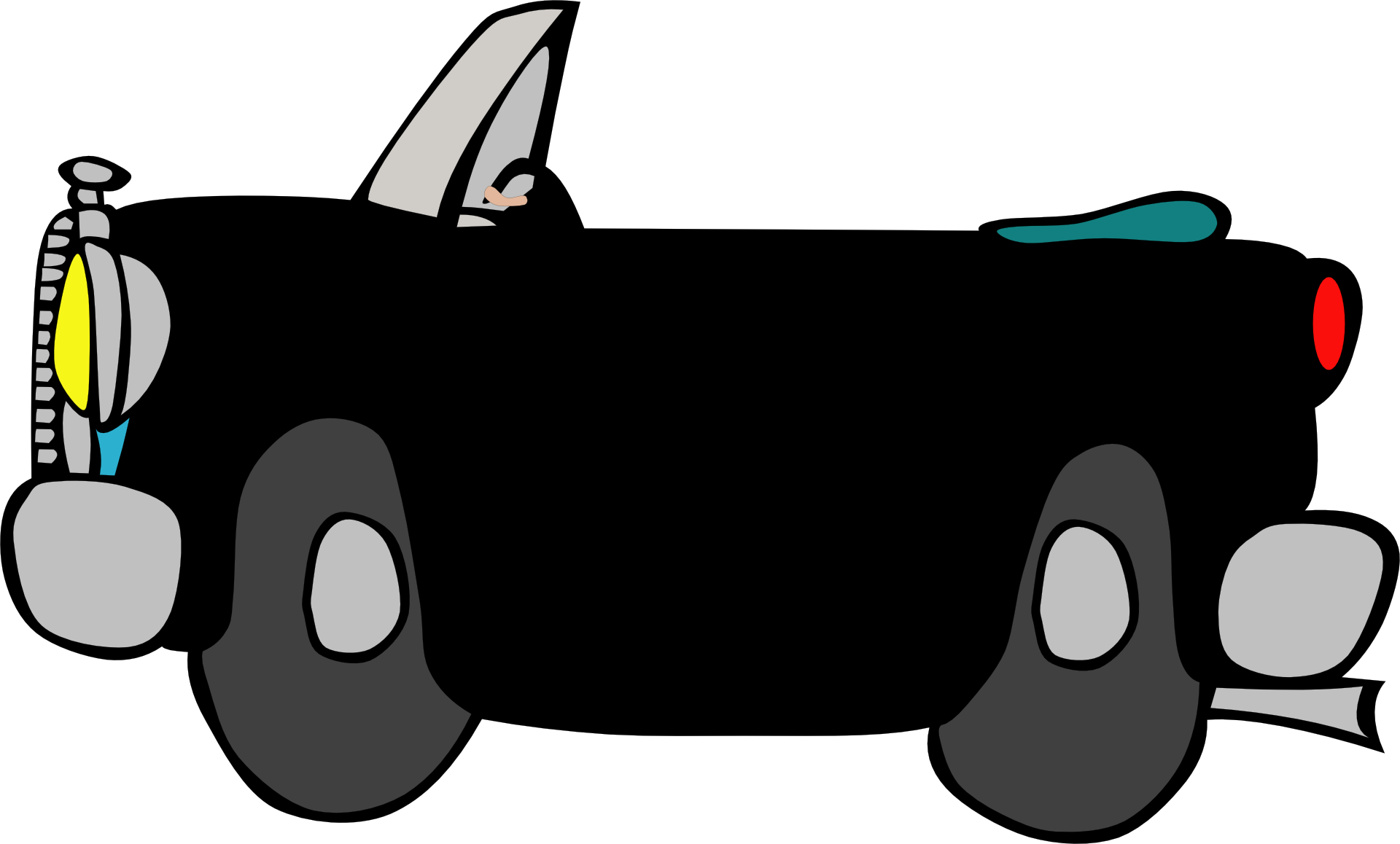 Car cabriolet cartoon drawing free image download