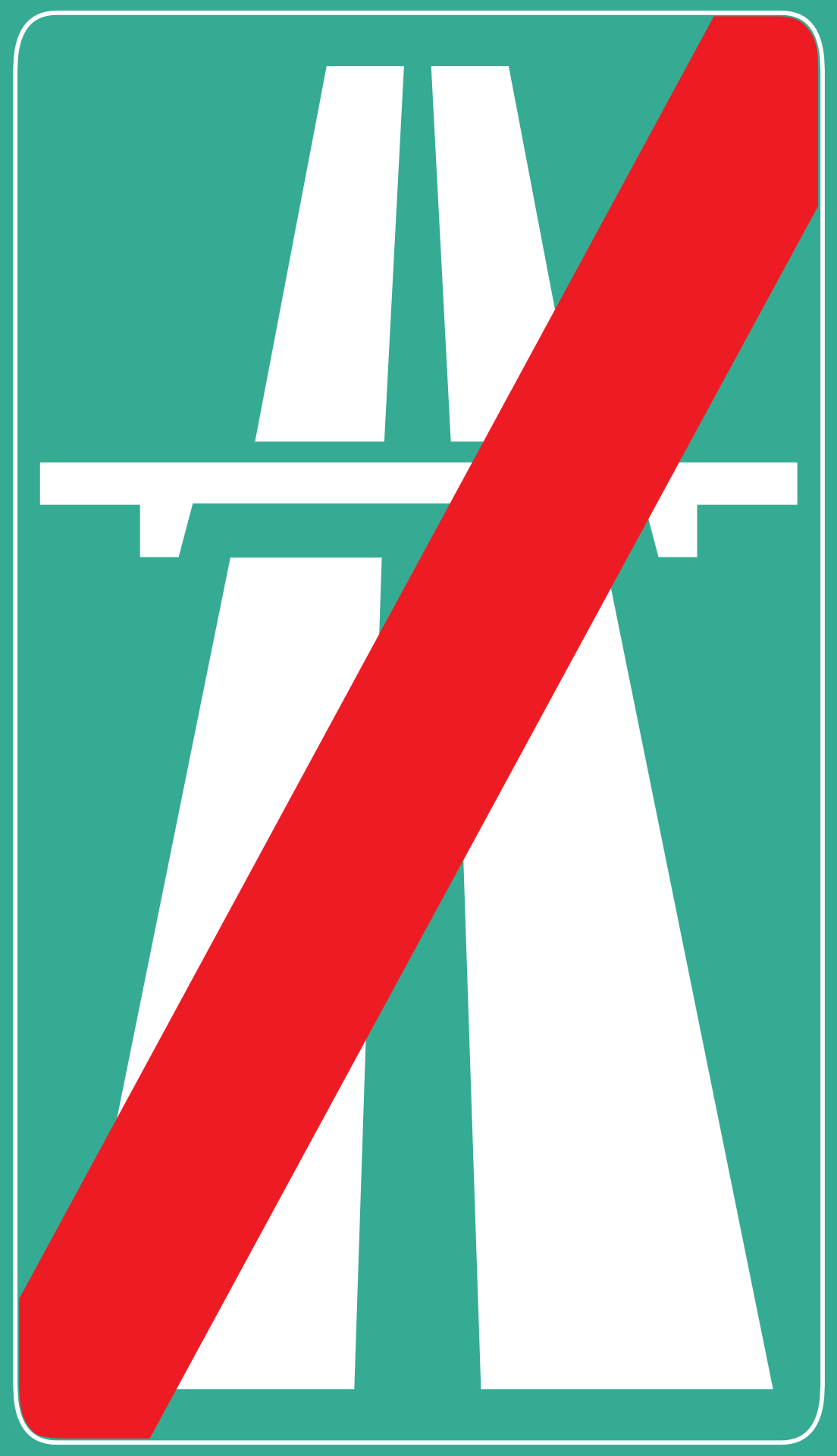 End way road sign free image download