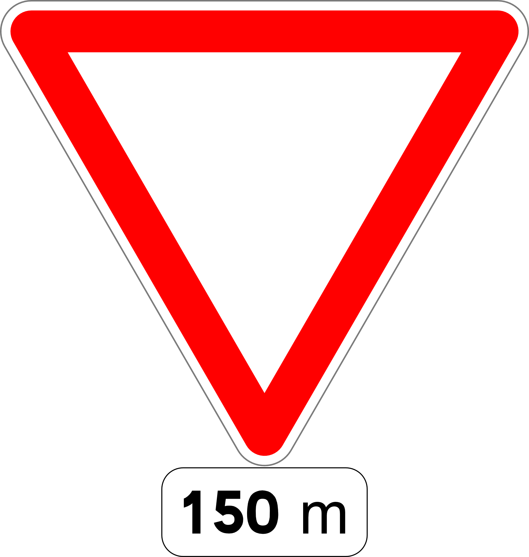 Road Sign Give Way Free Image Download