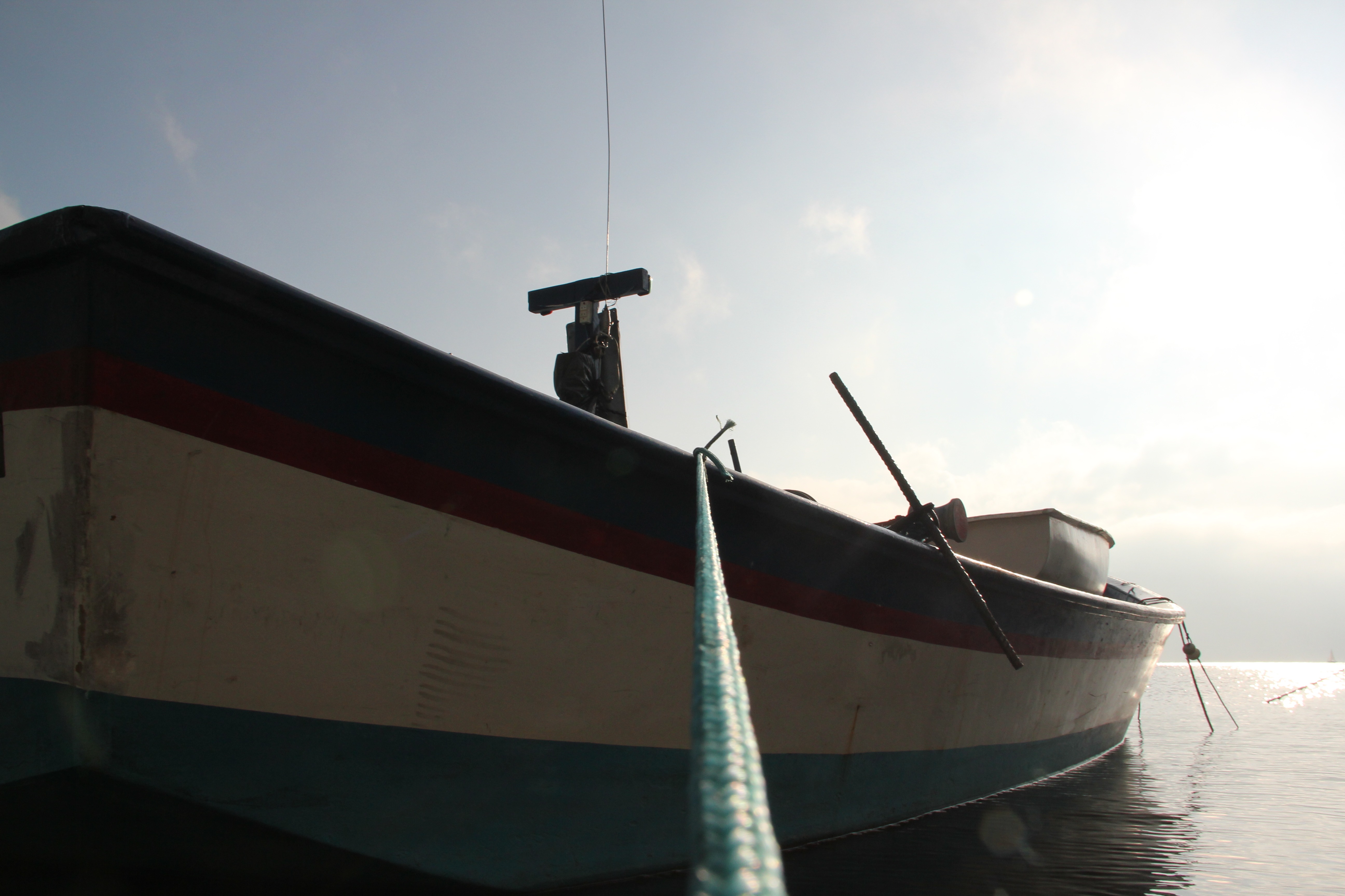 Boat view from the sea free image download