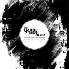 Grunge templates for printing or web free image download