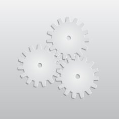 Background with paper gears N3 free image download