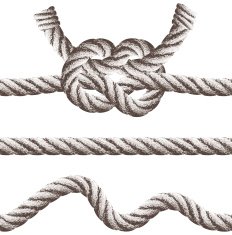 Seamless rope banners N4 free image download