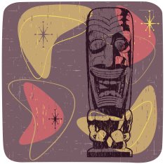 Retro Tiki free image download
