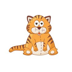 Cartoon stuffed cat free image download
