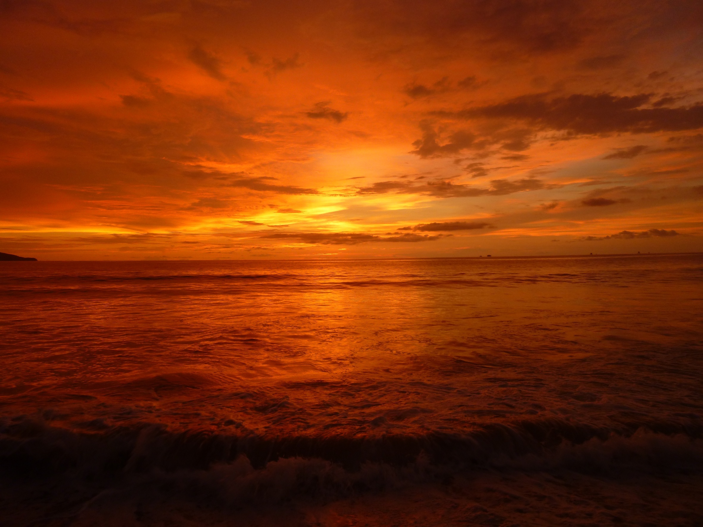 Orange sunrise morning free image download