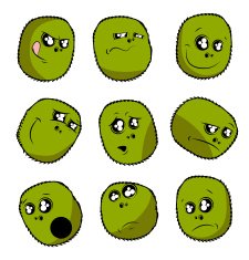 Fluffy faces free image download