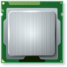 Modern computer CPU free image download