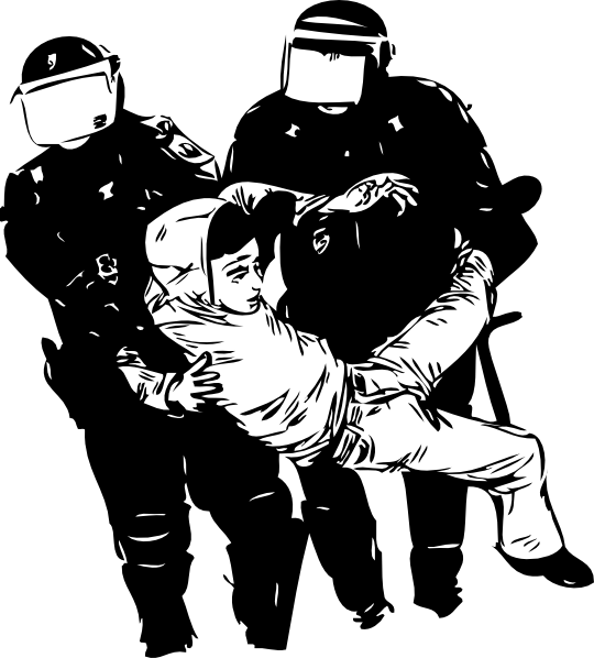 Police Brutality At Clkercom Vector Online free image download