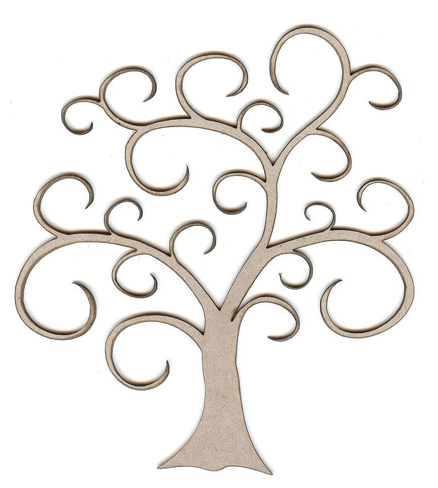 Swirl bare Tree, drawing free image download