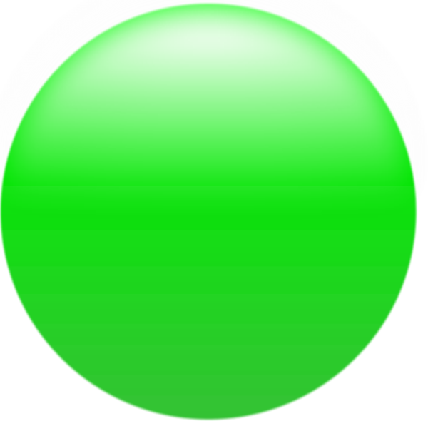 Circle Button green drawing free image download