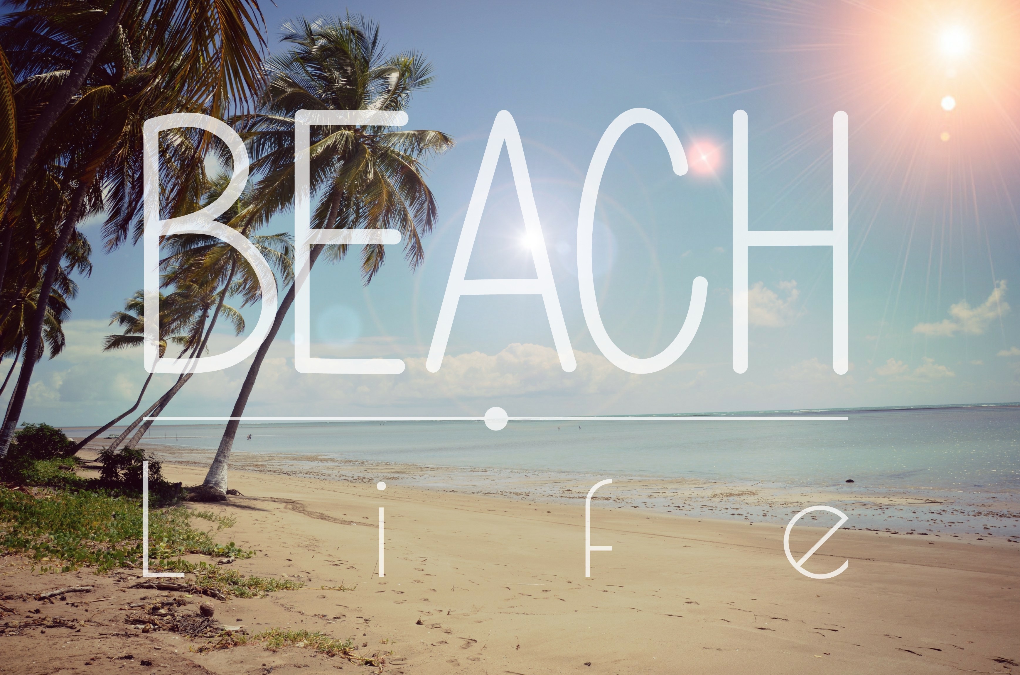 Summer holiday beach life free image download