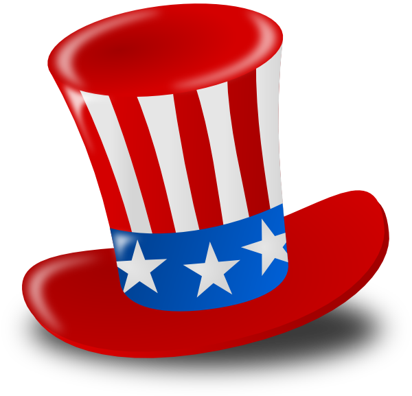 Independence Day Hat At Clkercom Vector Online free image download