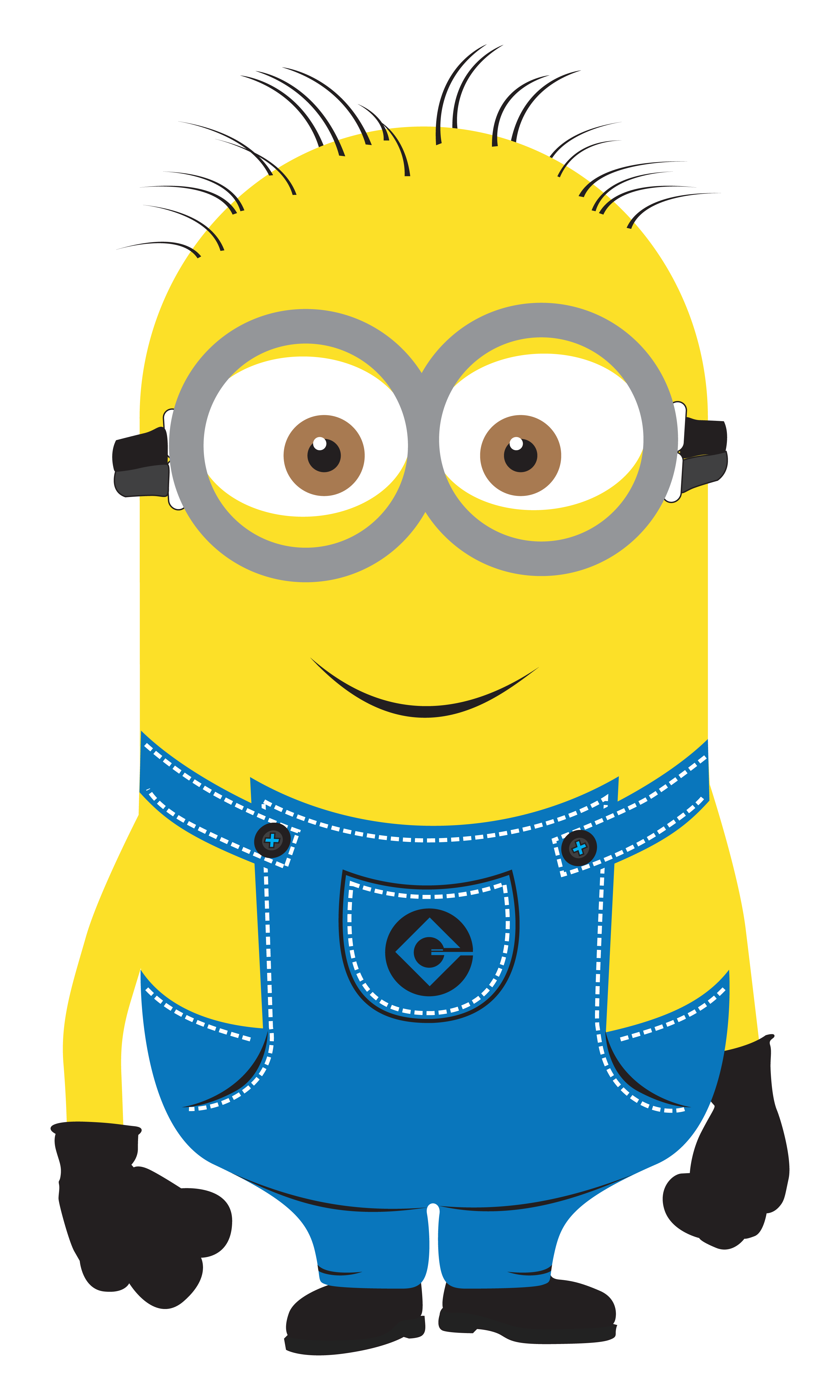 Yellow friendly minion free image download