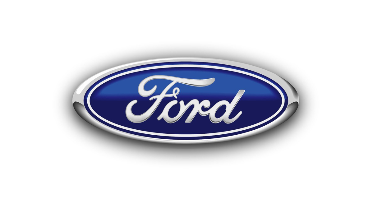 Ford logo on a white background free image download