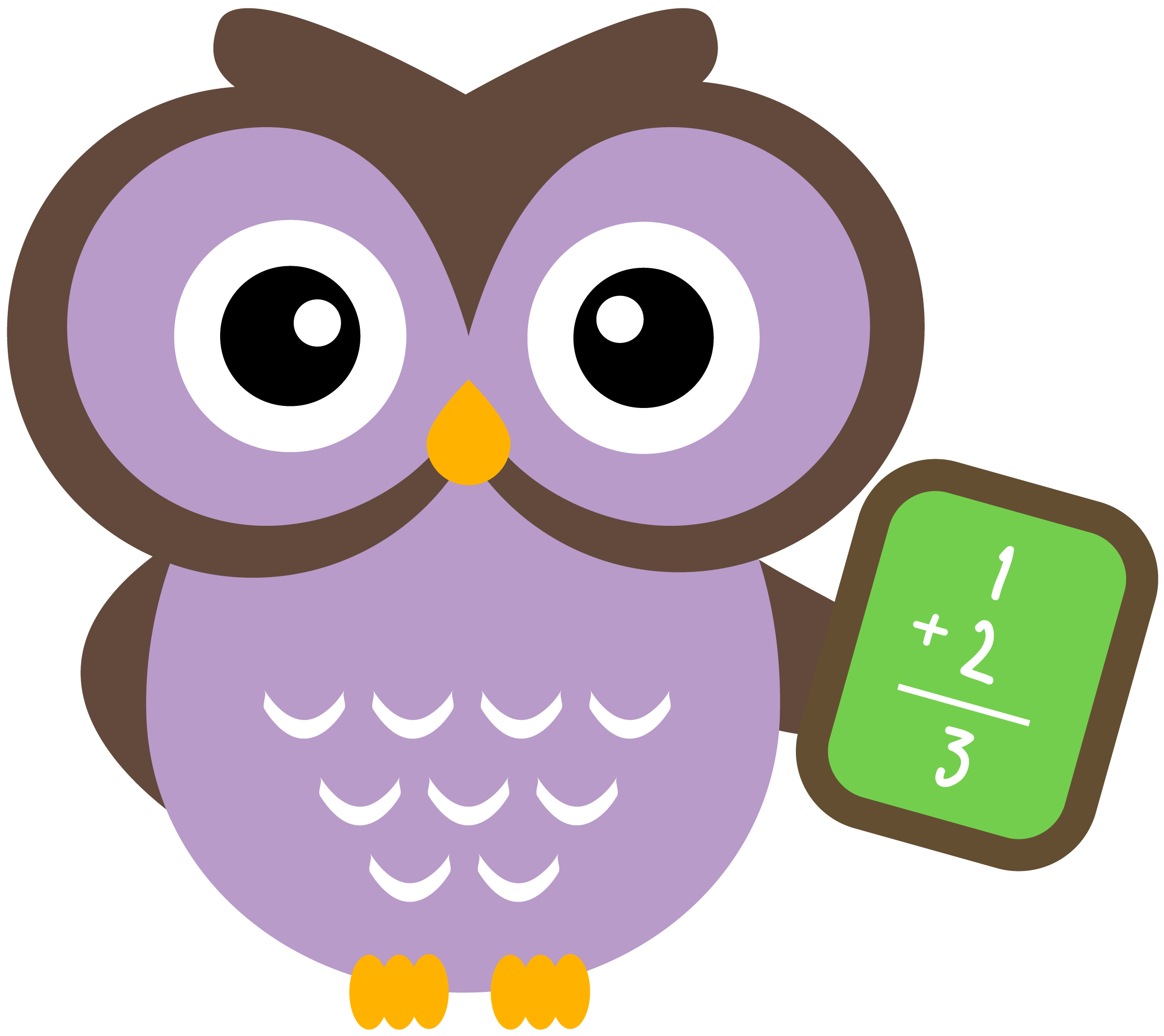 Owl Math drawing free image download