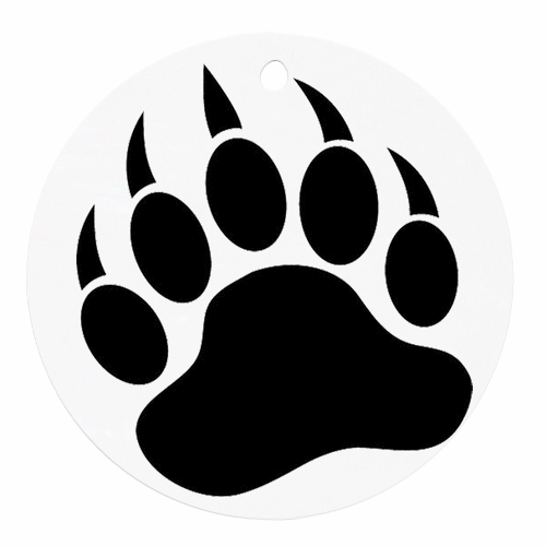 Black beer Paw drawing free image download