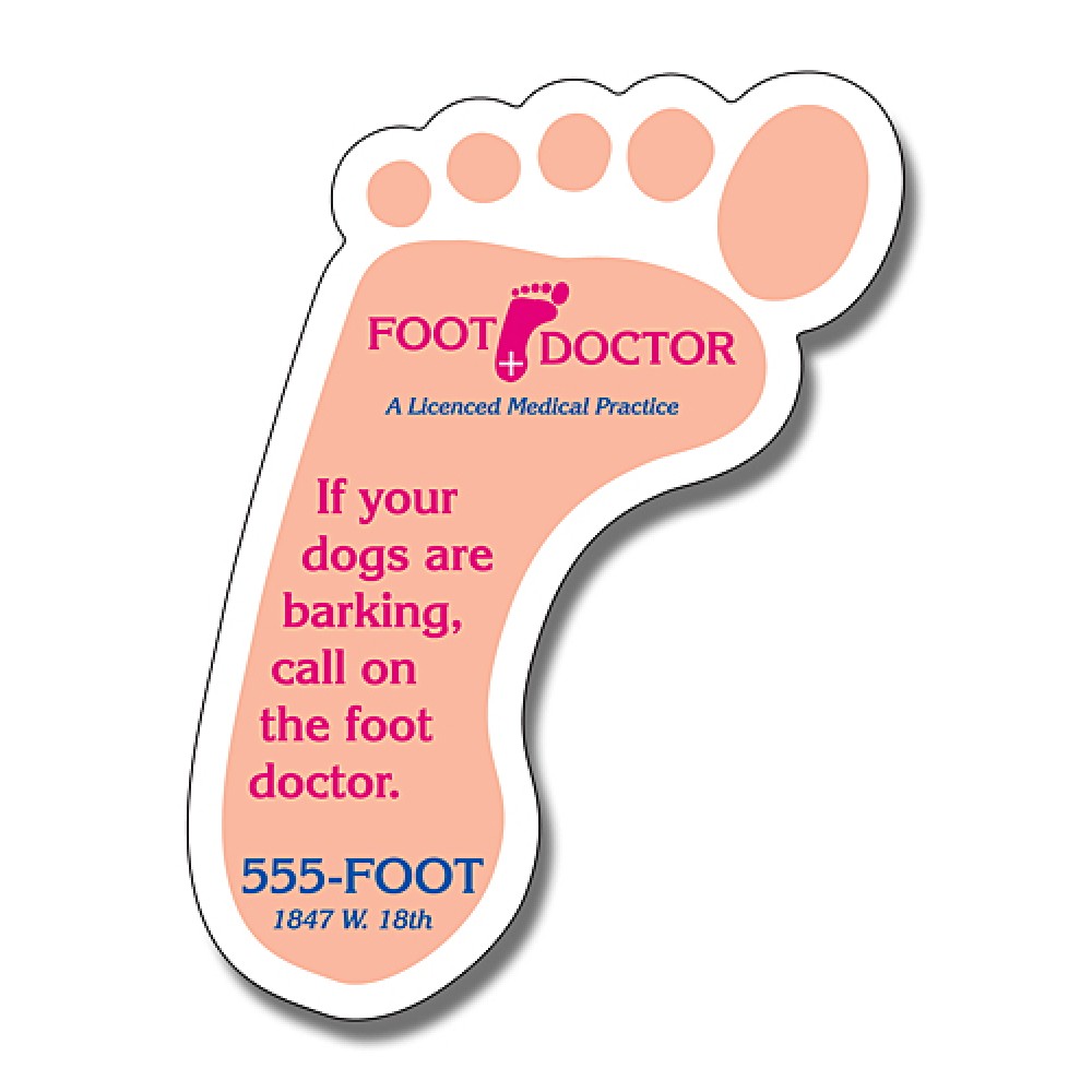 Foot shaped business cards free image download