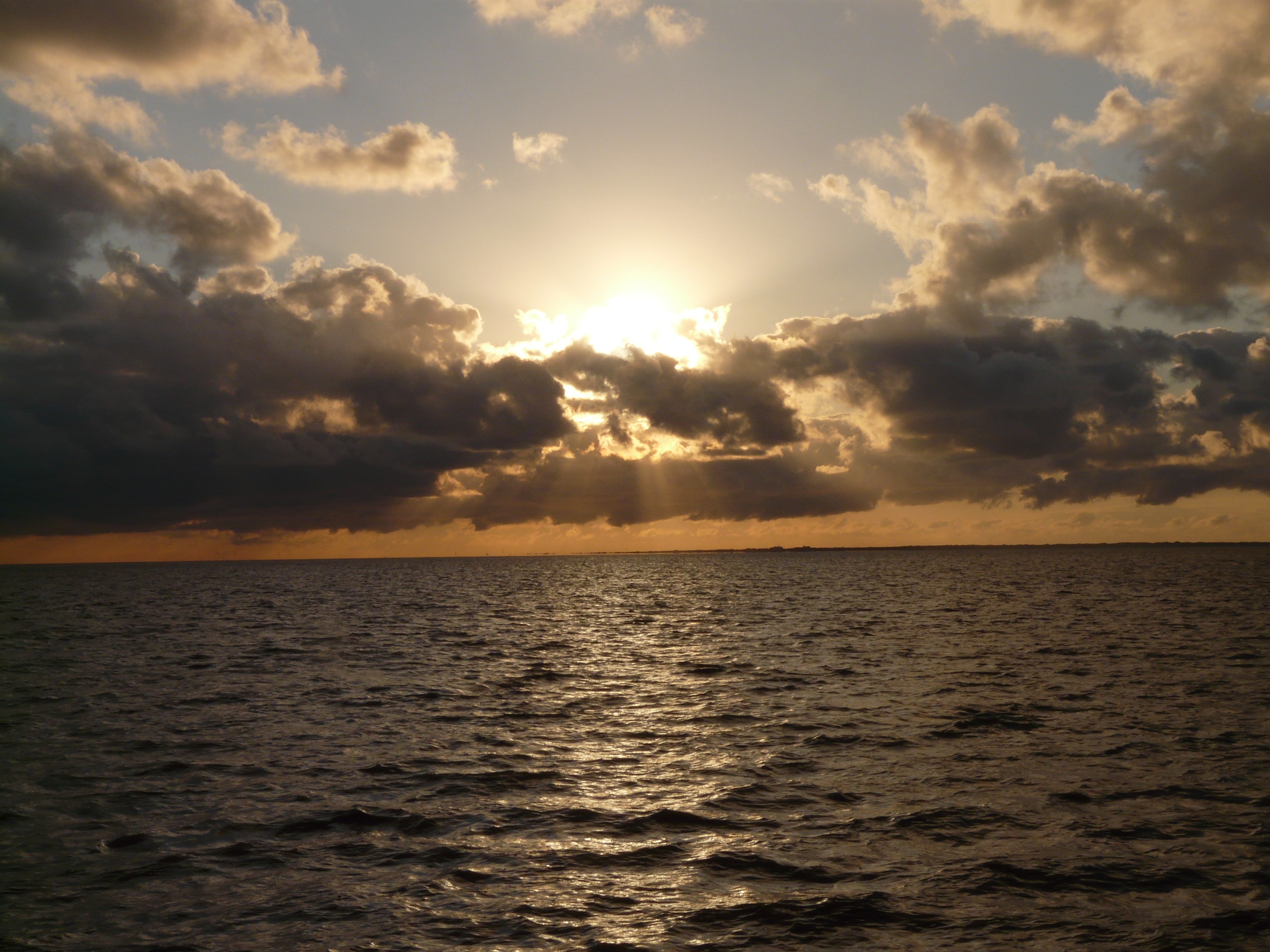 Wide sunset free image download