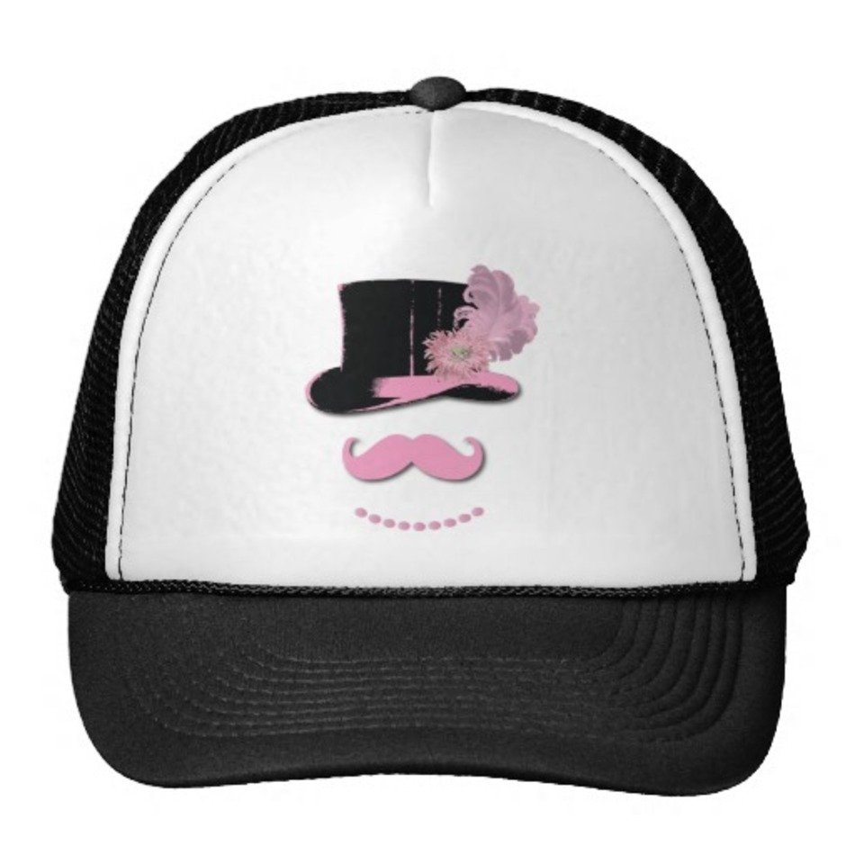 Baseball cap with a picture hat and a mustache as clipart free image ...