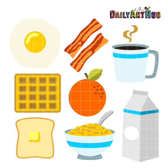 Breakfast Foods Digital For Scrapbooking Card Making Cupcake free image ...