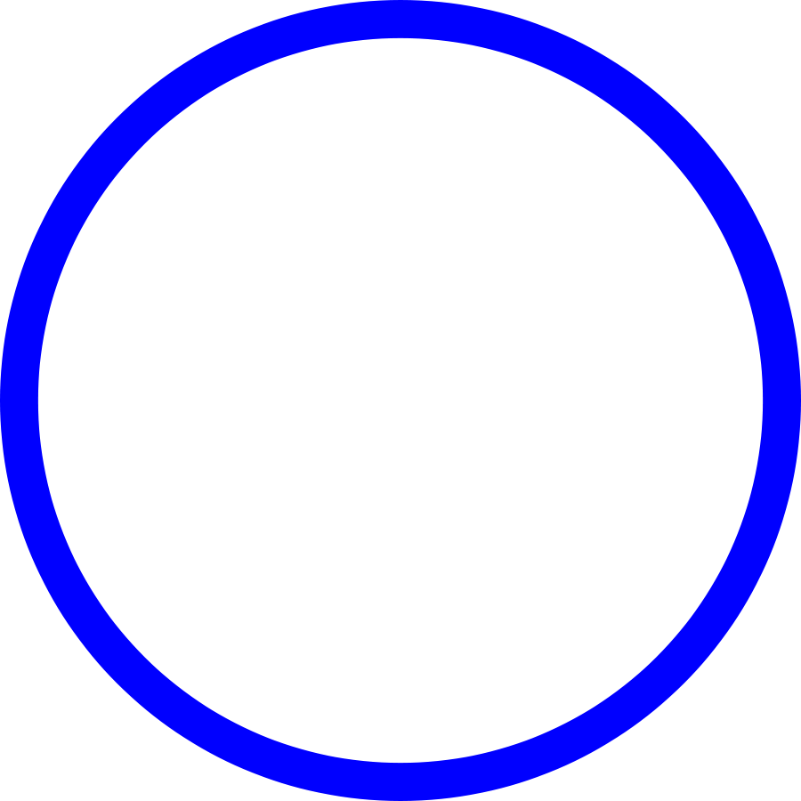 Blue circle drawing free image download