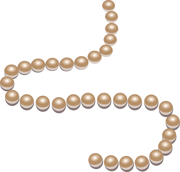 String Of Pearls Border free image download