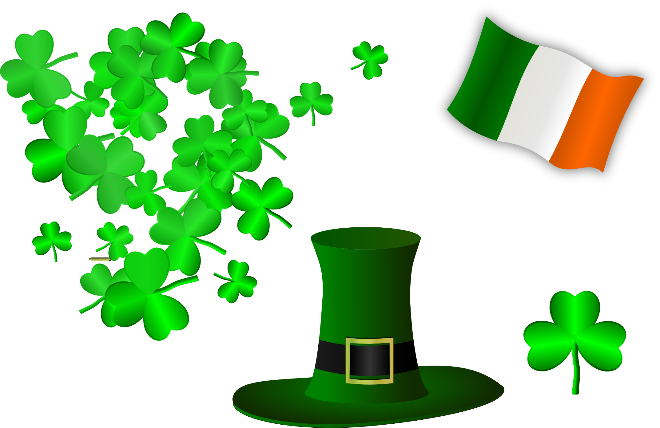 Happy St Patrick Day drawing free image download