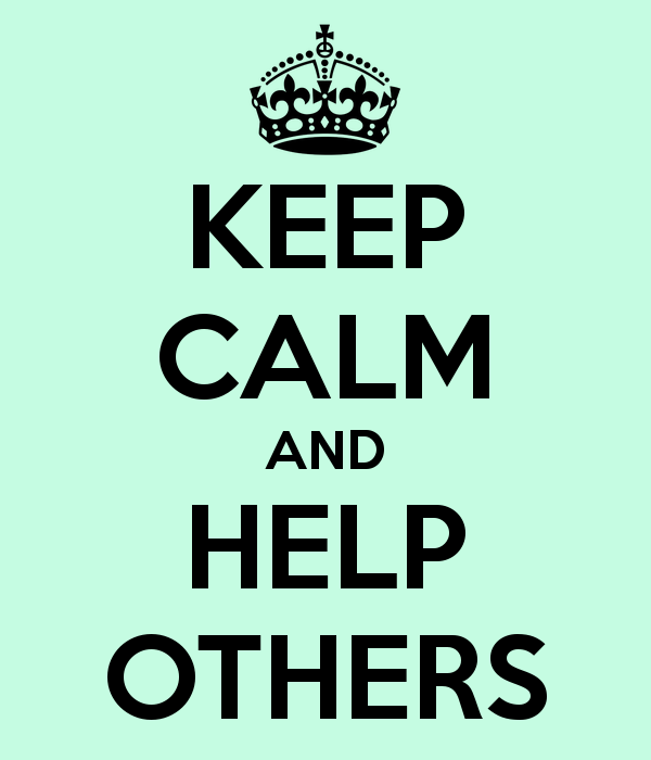 Keep Calm And Help Others Carry On Image Generator free image download