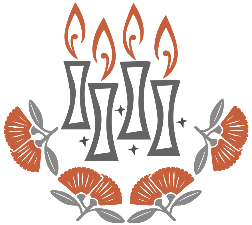 Candles and flowers, Roman Catholic Christmas Symbols, drawing free ...