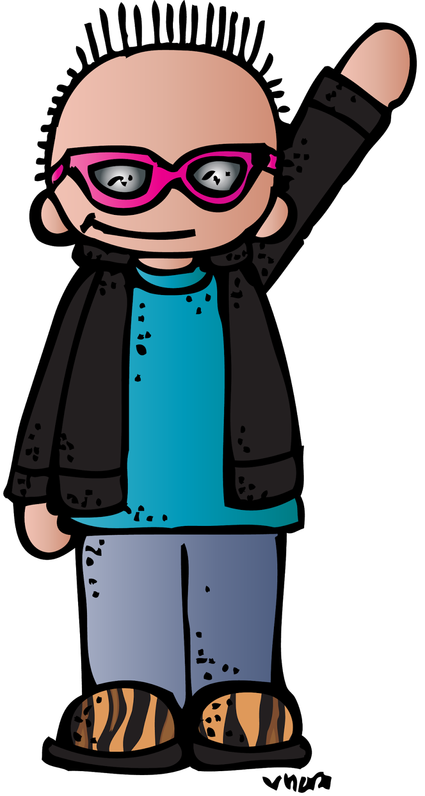 Strange nice man drawing free image download