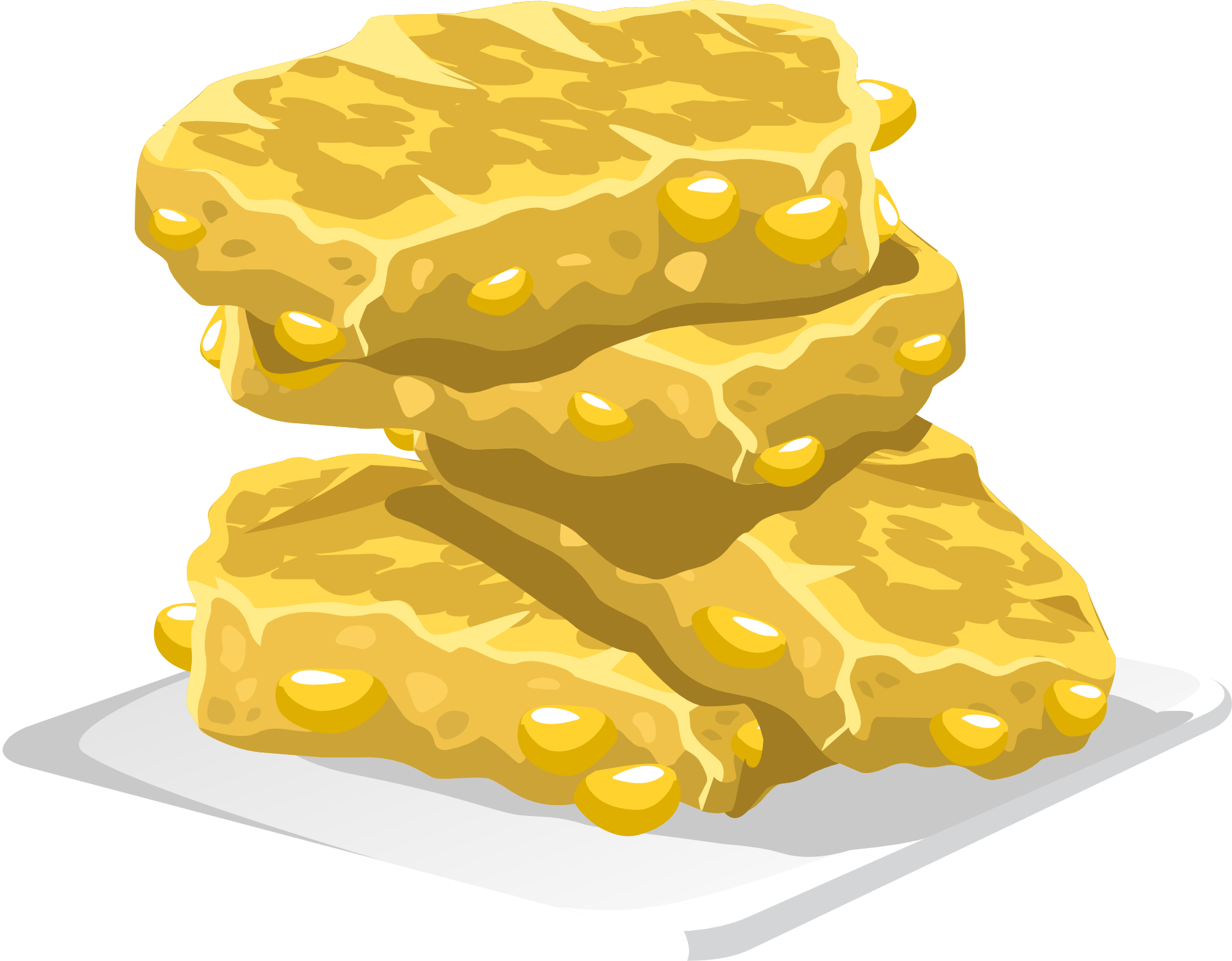 Drawing of peanut brittle dessert free image download