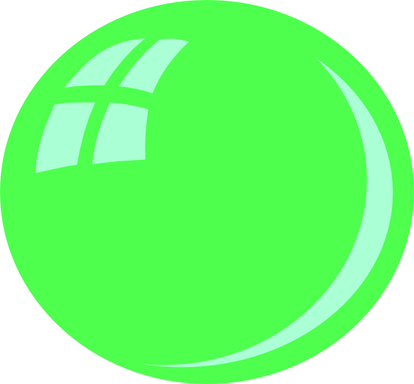 Acid green ball free image download