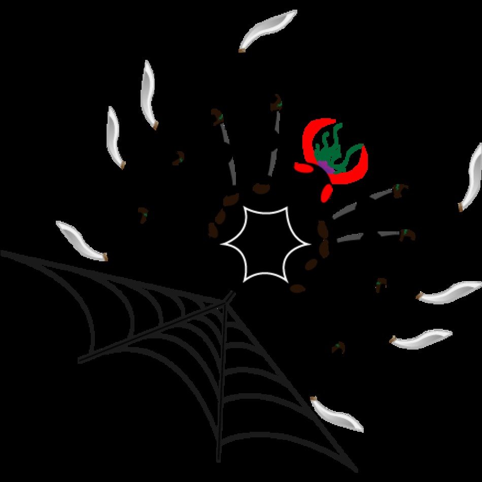 Scared Of Spiders Scary Spider Icon Png free image download