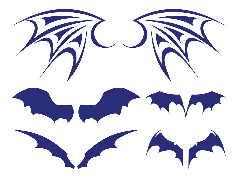 Anime Bat Wing drawing free image download