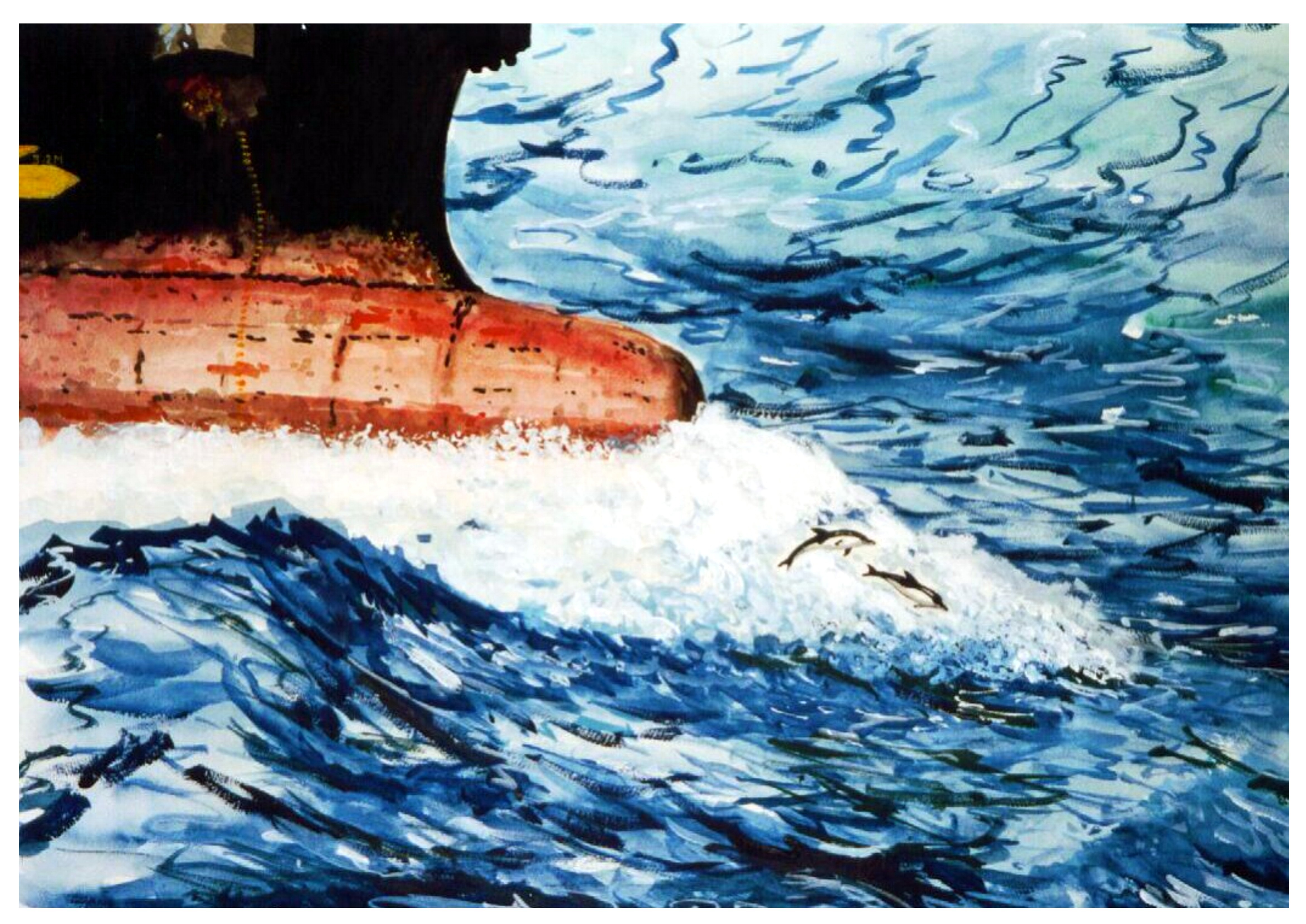 Painting sea drawing free image download