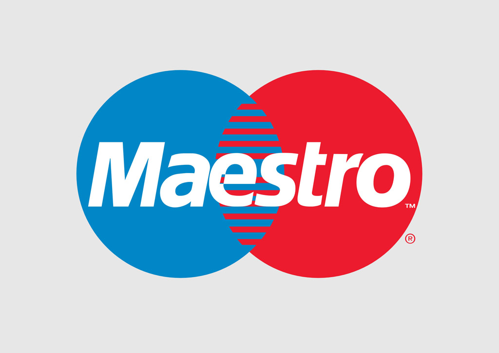 Maestro, logo of brand of online-only debit cards free image download