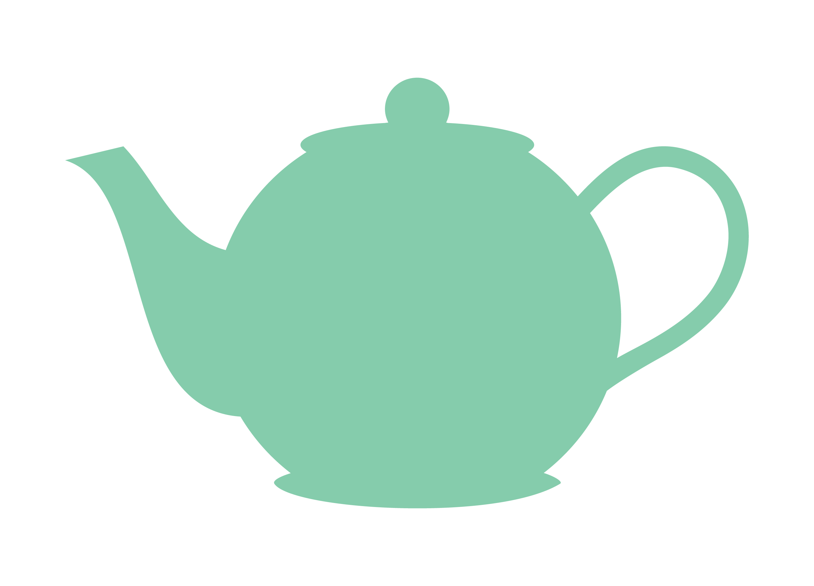 Blue Teapot drawing free image download